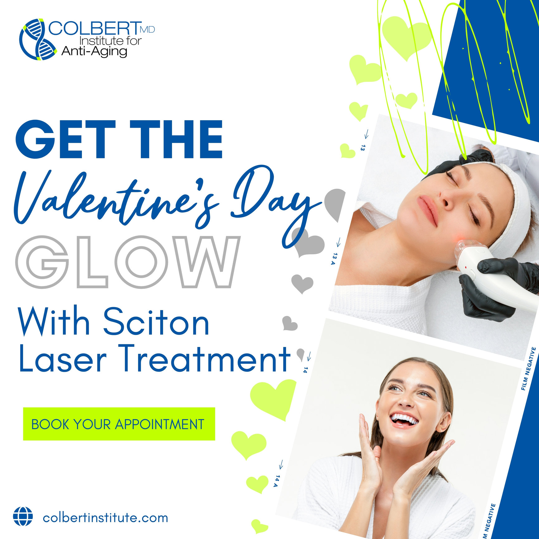Dr. Colbert Says Happy Valentine's Day and Get that Sciton Glow - Colbert Institute of Anti Aging