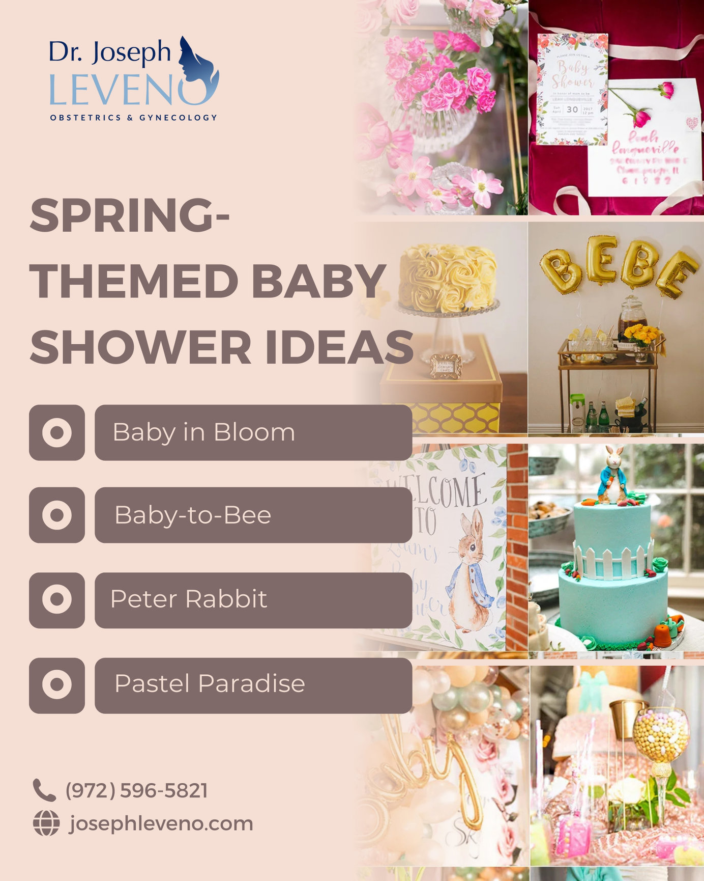 Spring Baby Shower Themes for New Beginnings in Plano, TX